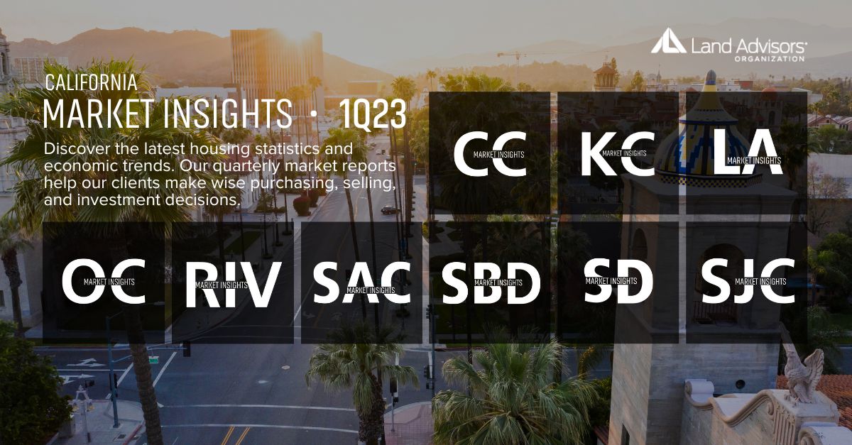 Market Insights Reports Q1 2023 | Land Advisors Organization
